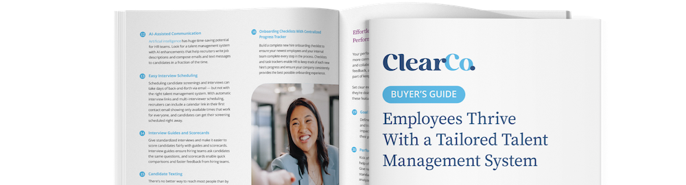 Talent Management System: Essential Buyer’s Guide | ClearCompany