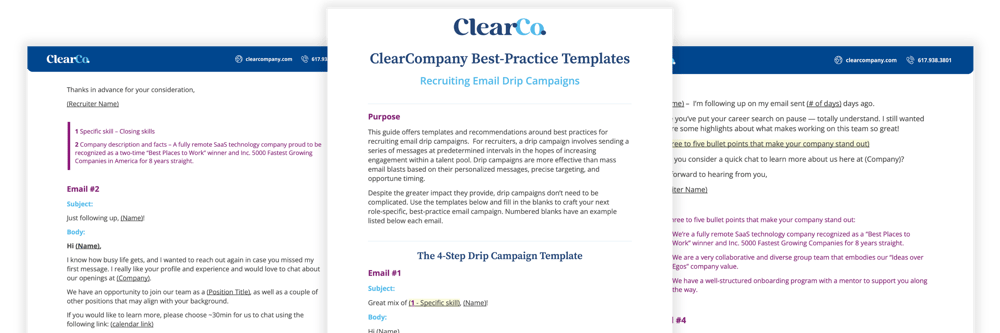Your Guide to Recruiting Email Drip Campaigns | ClearCompany