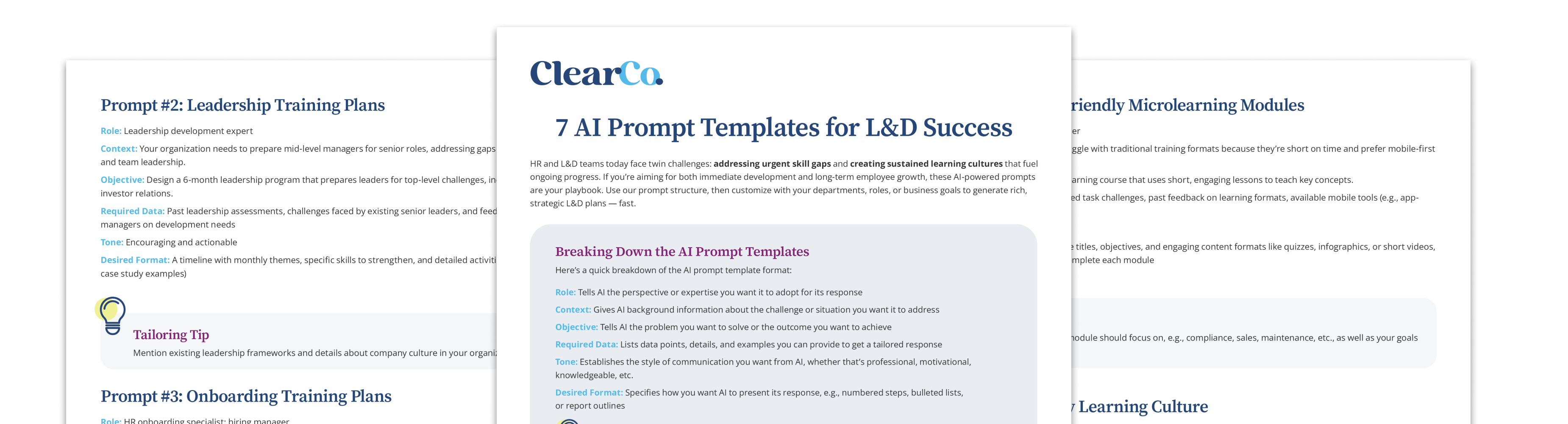 7 AI Prompts for Employee Learning Success | ClearCompany